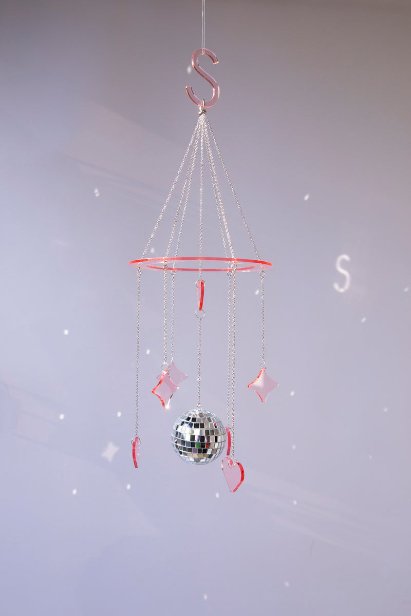 Mini Disco Mobile - Hearts and Stars – tiny deer studio