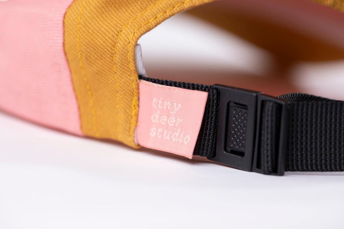 5 Panel Cap - Lemon – tiny deer studio