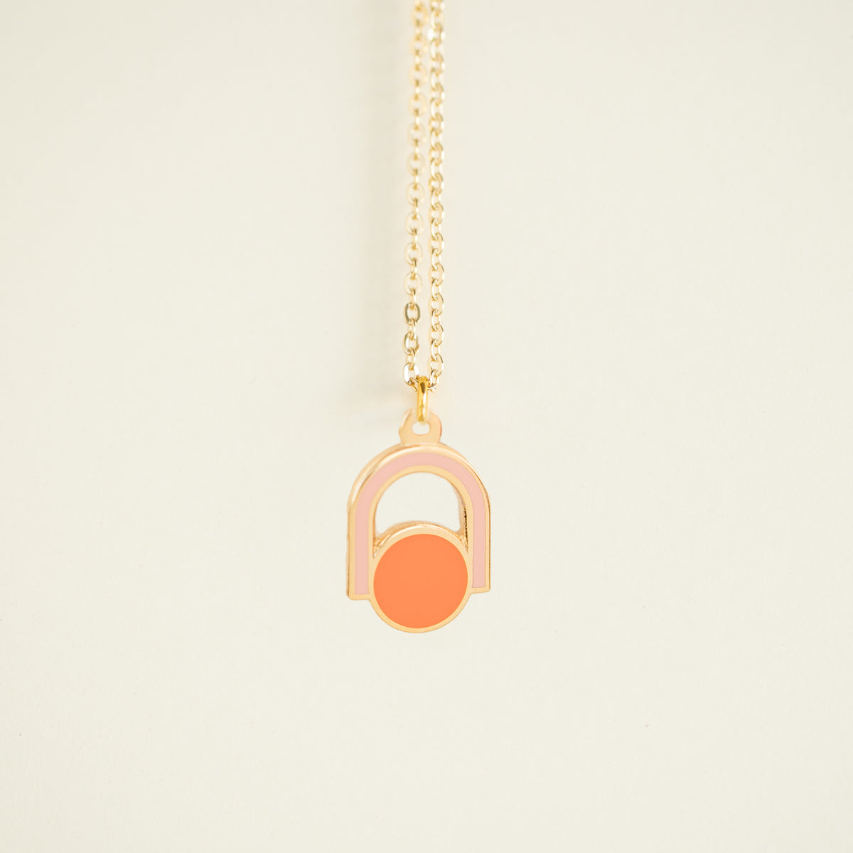 Tiny Charm Necklaces - Circle Arch – tiny deer studio